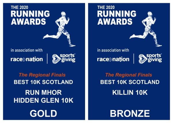 Running Awards 1st and 3rd - Tay Fitness Events