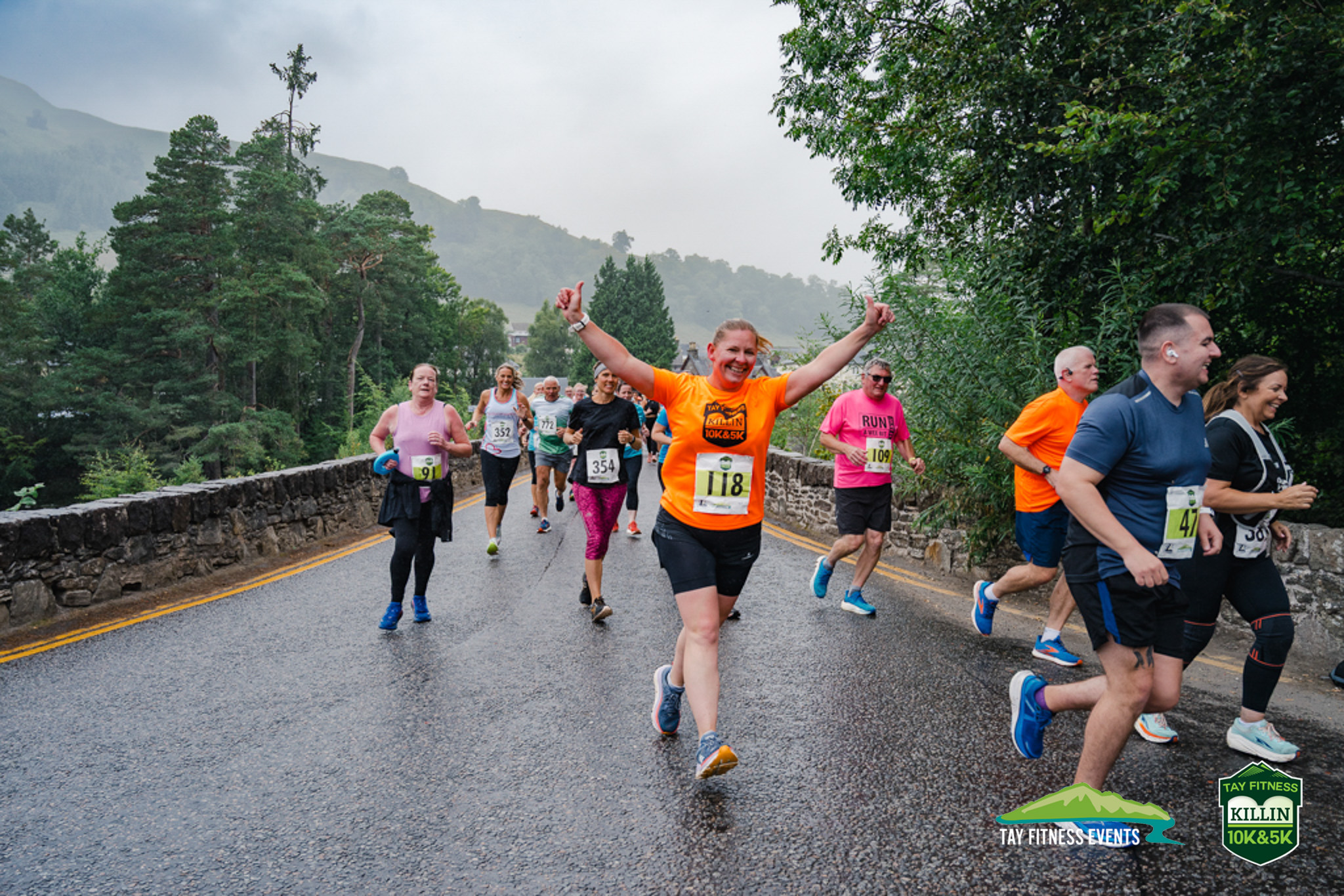 Killin 10K & 5K 2025 - Dochart Bridge - Tay Fitness Events